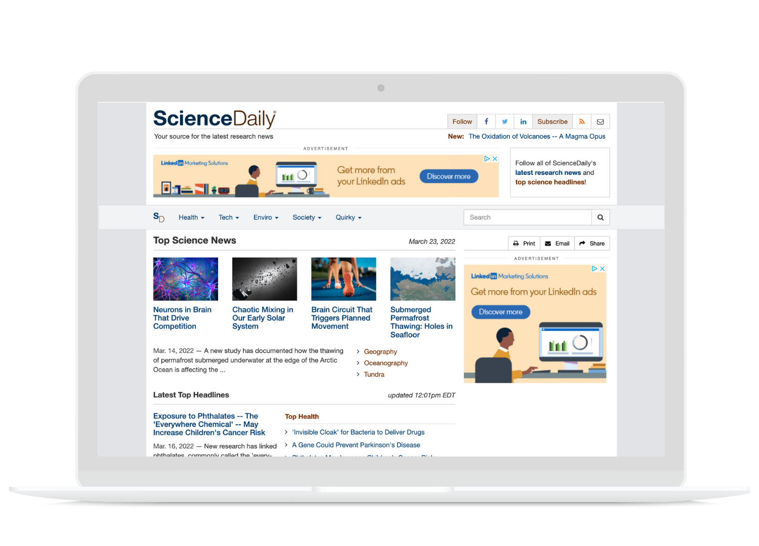 ScienceDaily - Freestar
